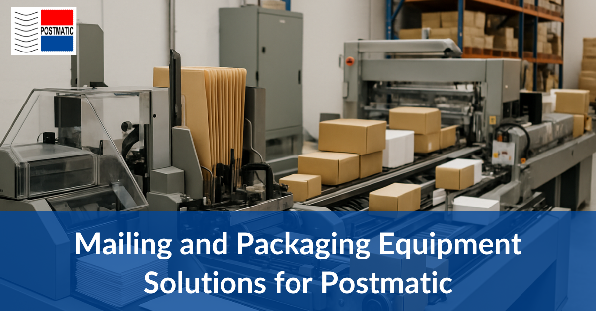 Mailing and Packaging Equipment Solutions for Postmatic